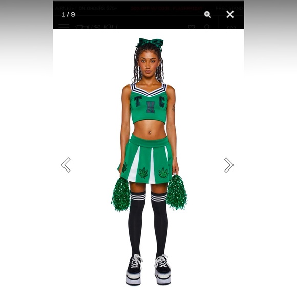 Dolls Kill | Other | High Spirited Cheerleader Costume | Poshmark